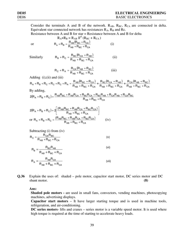 Electrical engineering basic | PDF