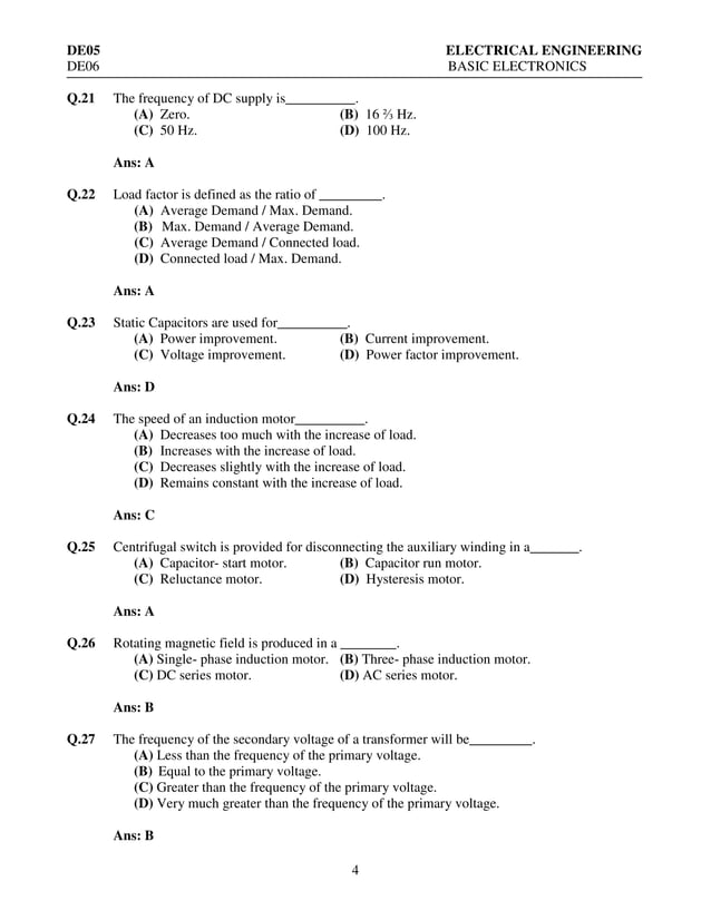 Electrical engineering basic | PDF