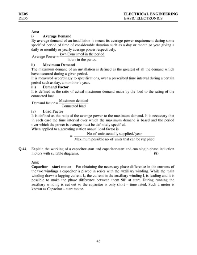 Electrical engineering basic | PDF