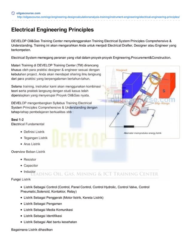 Electrical engineering principles | PDF