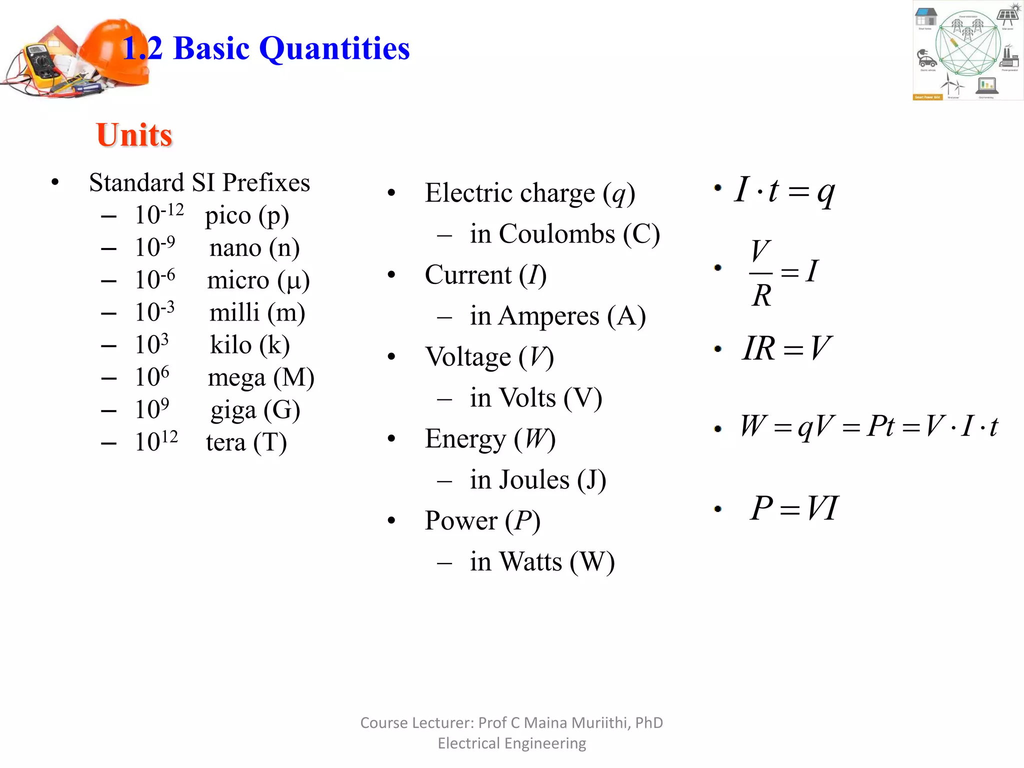 Electrical engineering principles lecture slides. circuit analysis by ...