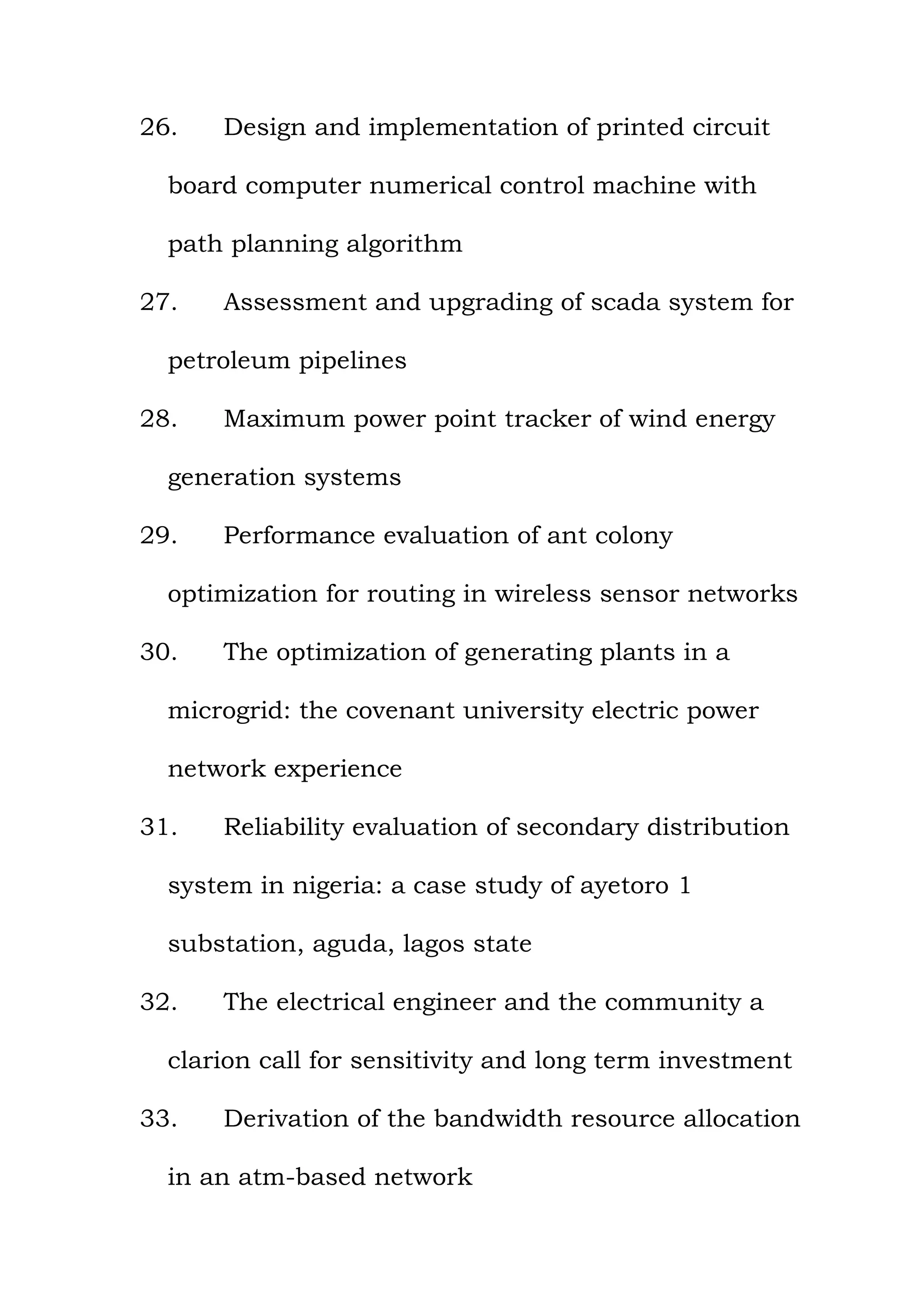 ELECTRICAL ENGINEERING PROJECT TOPICS AND MATERIALS.docx | Radio ...