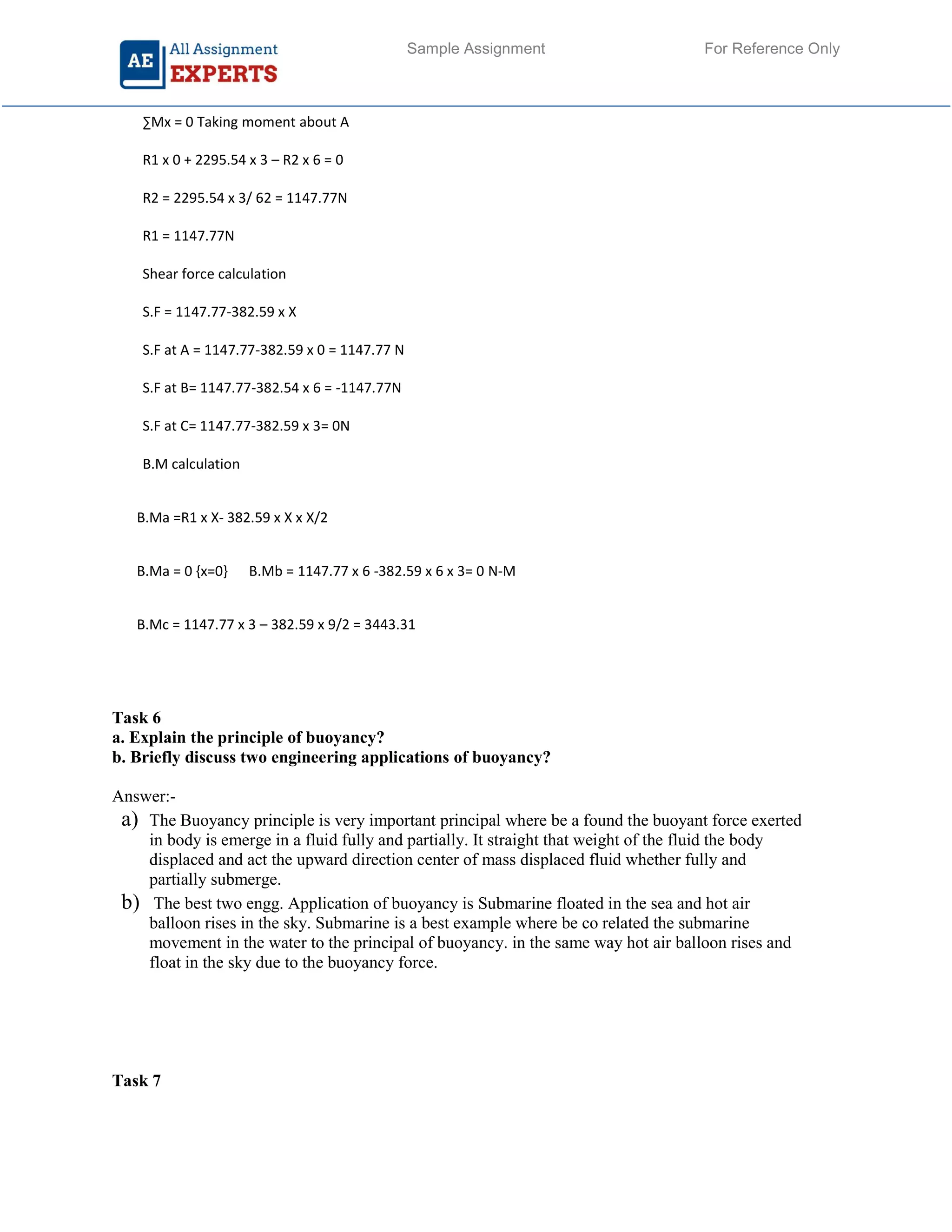 Electrical Engineering Sample Assignment | PDF