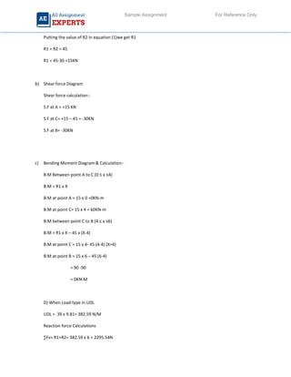 Electrical Engineering Sample Assignment | PDF