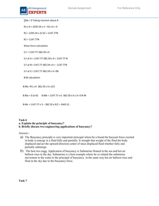 Electrical Engineering Sample Assignment | PDF