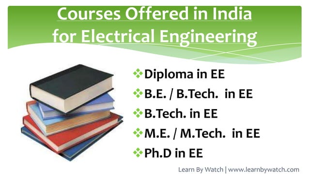 Introduction to Electrical Engineering branch of Engineering | PPTX