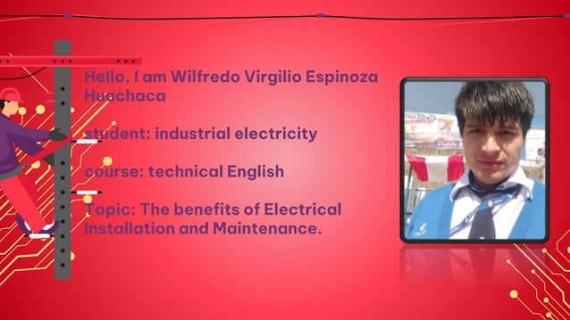 Electrical Engineer Portfolio by Slidesgo.pptx | Gas and Electric ...