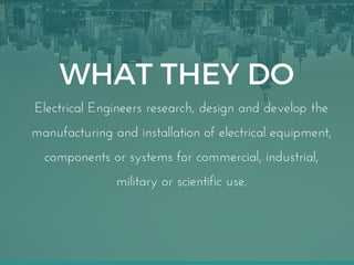 Electrical Engineers for Dummies | What You Need To Know In 15 Slides ...