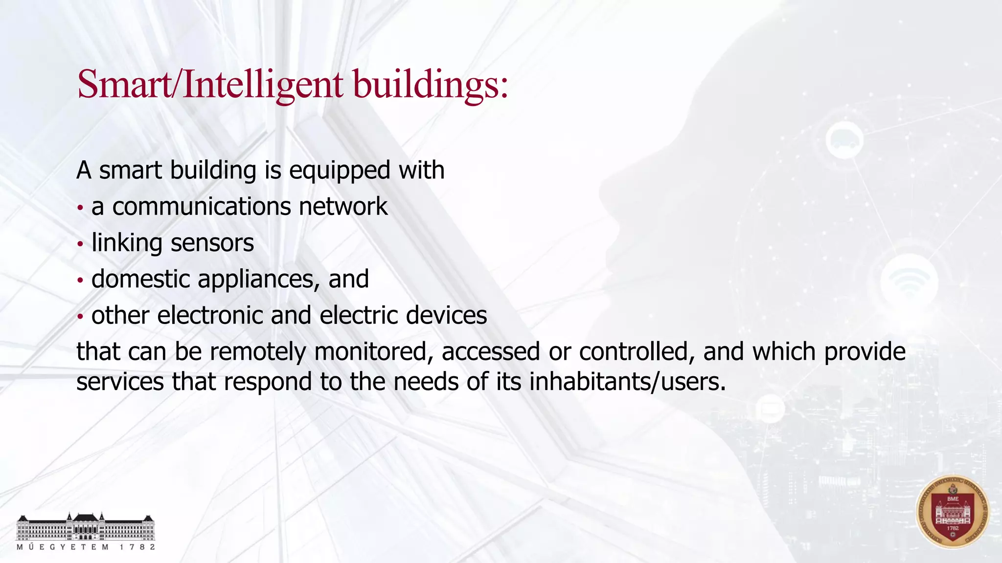 Electrical equipment for intelligent buildings | PPT