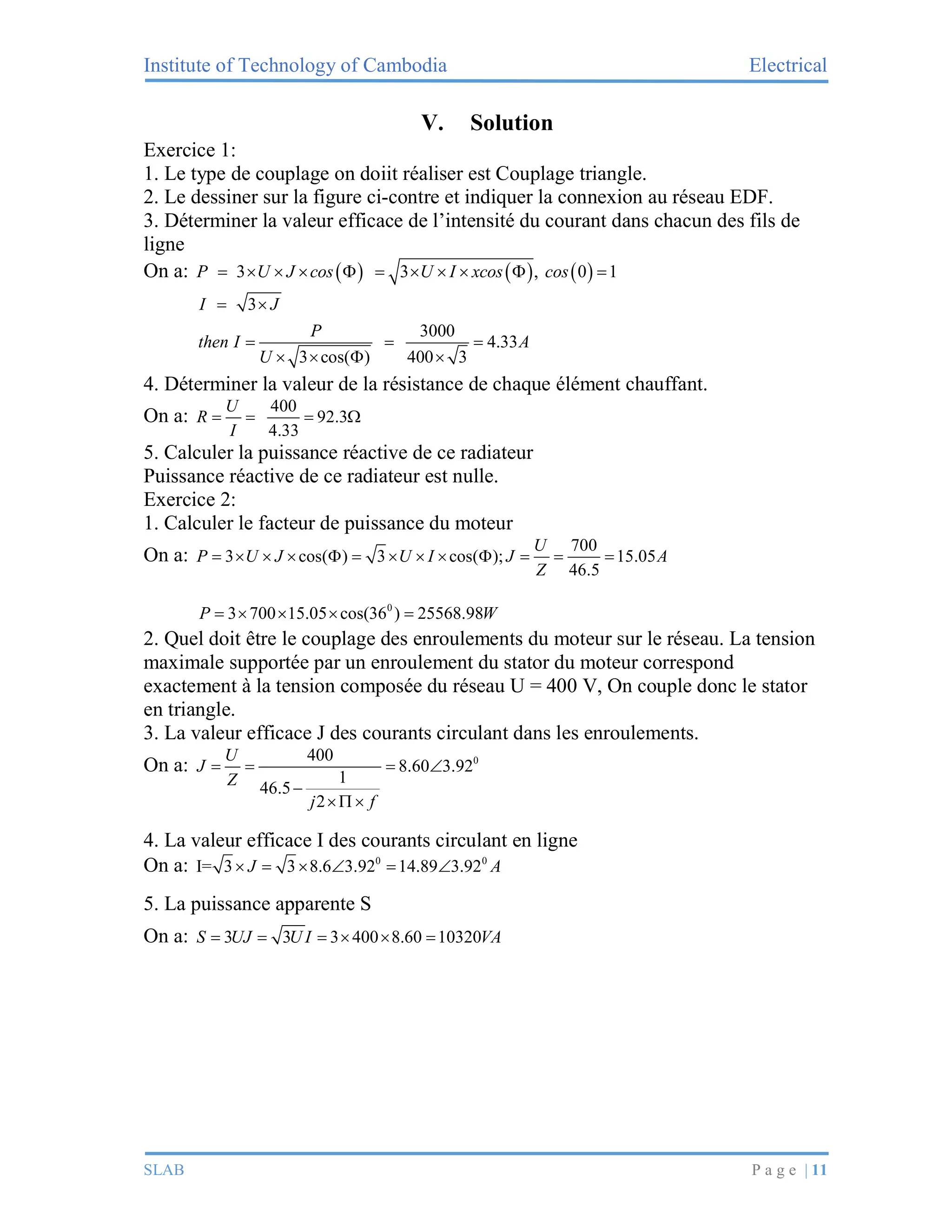 Electrical fundamental assignment | PDF