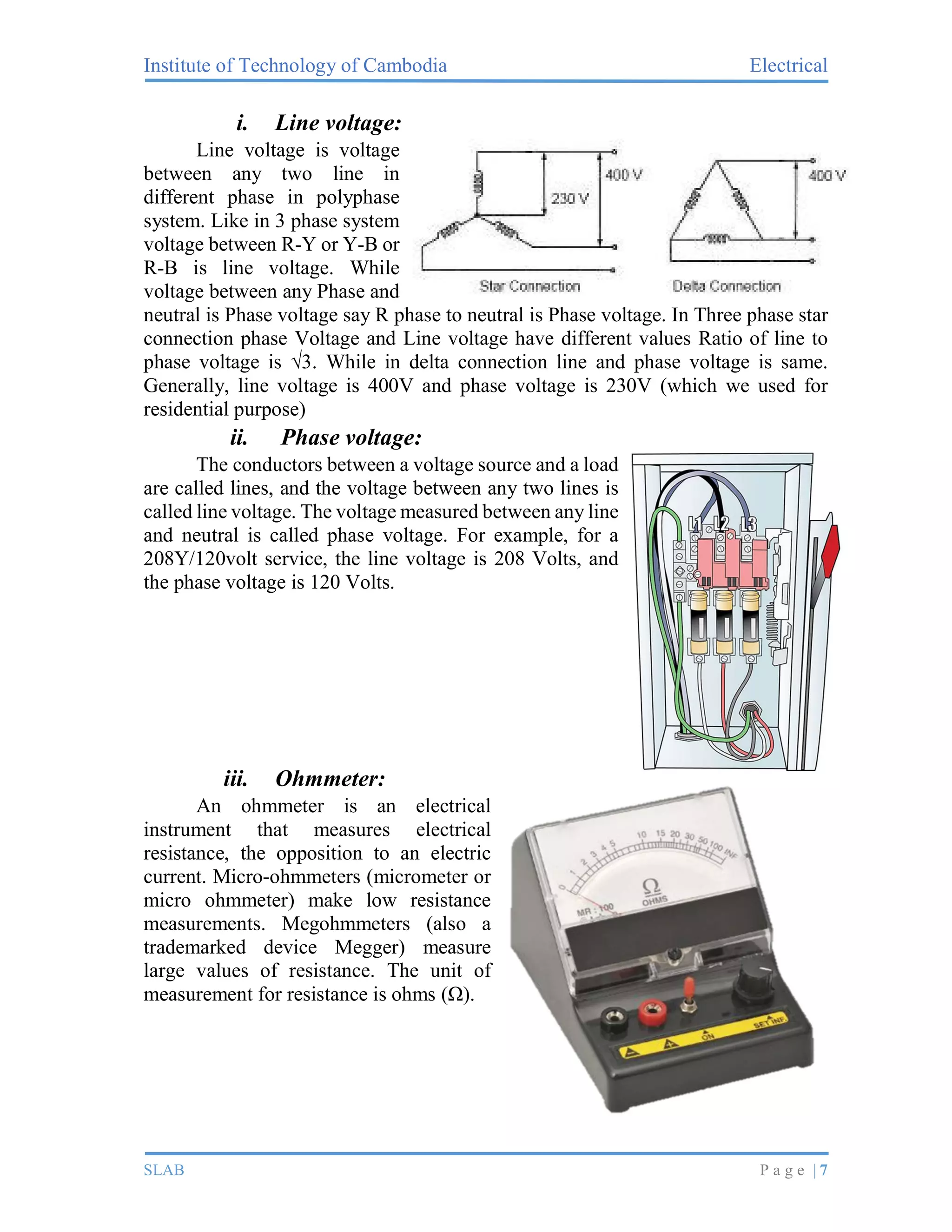 Electrical fundamental assignment | PDF