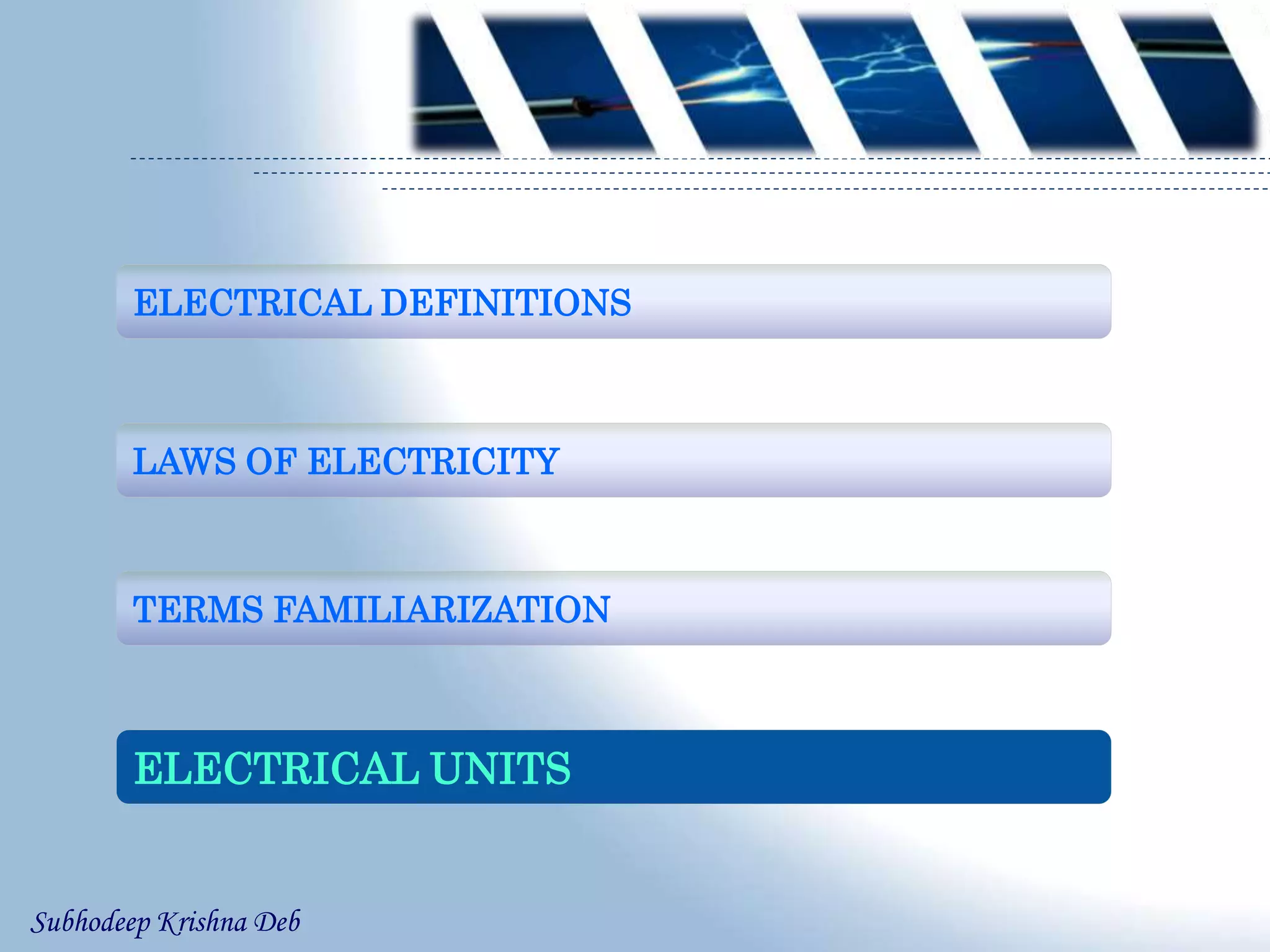 Electrical fundamentals Part 1 | PPT
