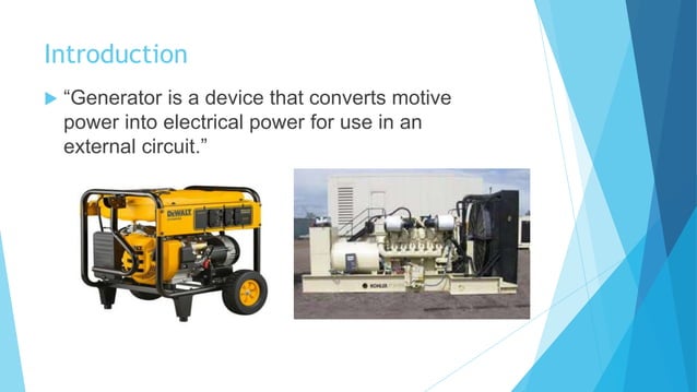 Electrical generator.pptx complete.pptx new | PPTX