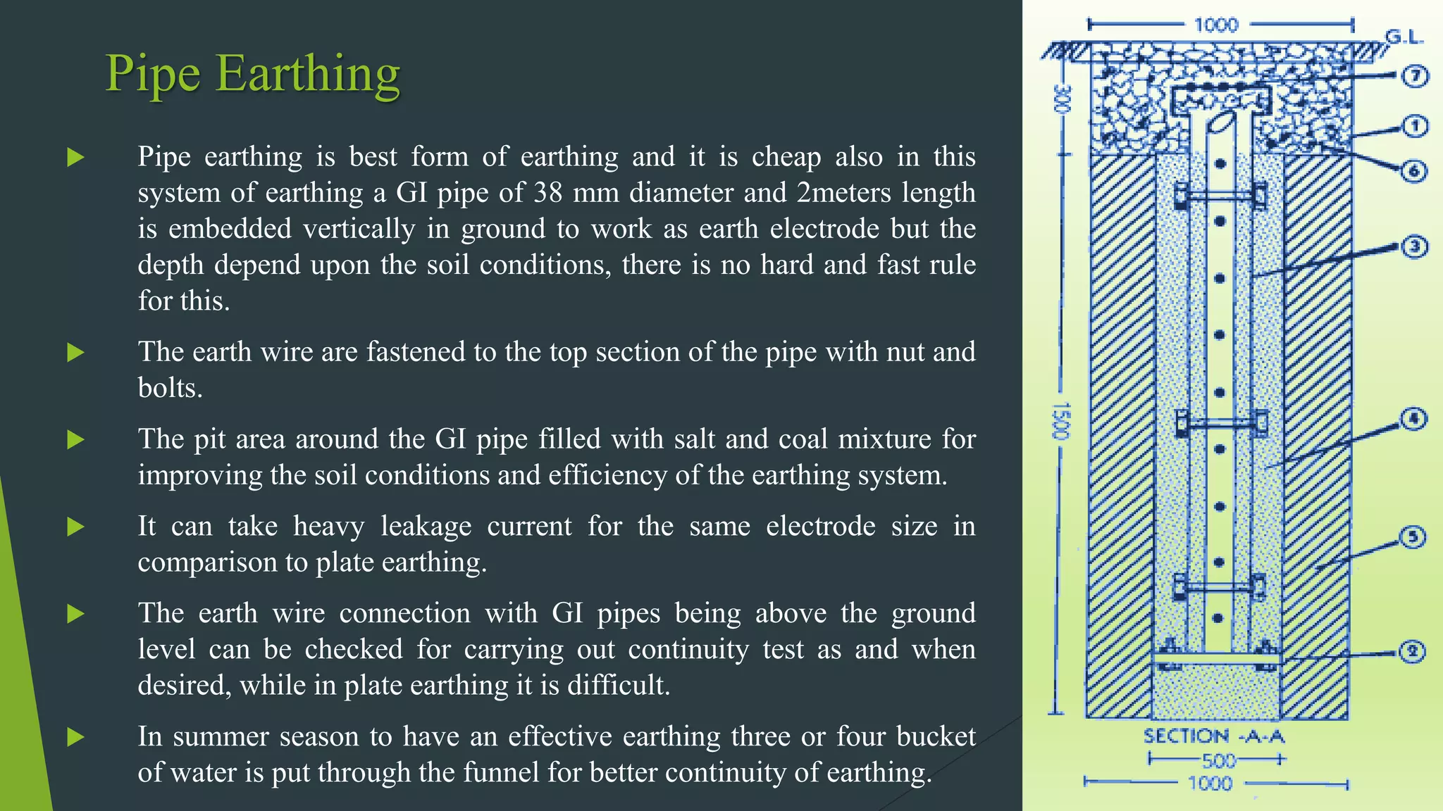 Electrical grounding and earthing | PPTX