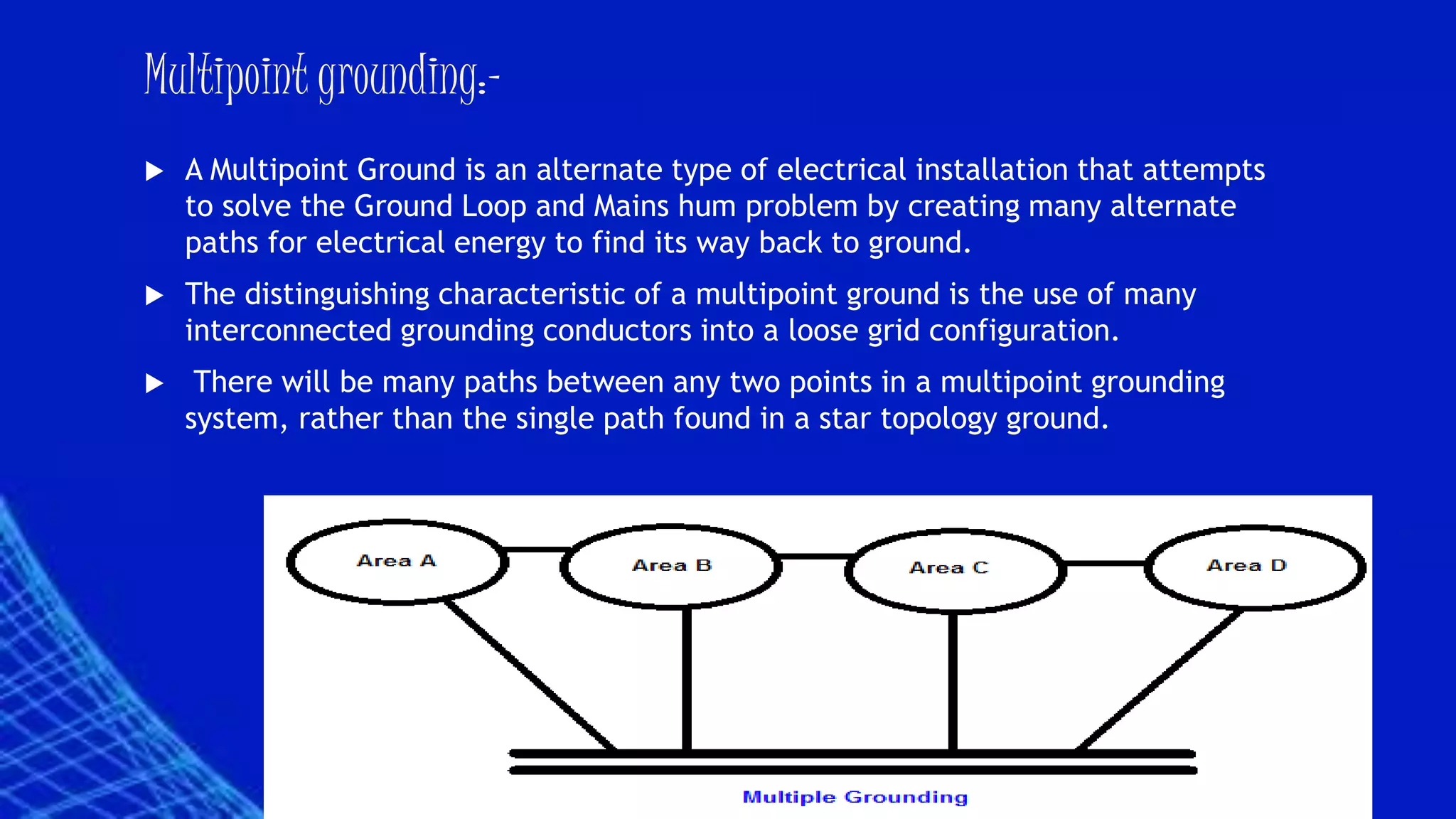 Electrical grounding and earthing | PPTX