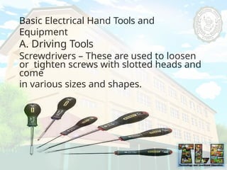 electrical installation handtools.pptx