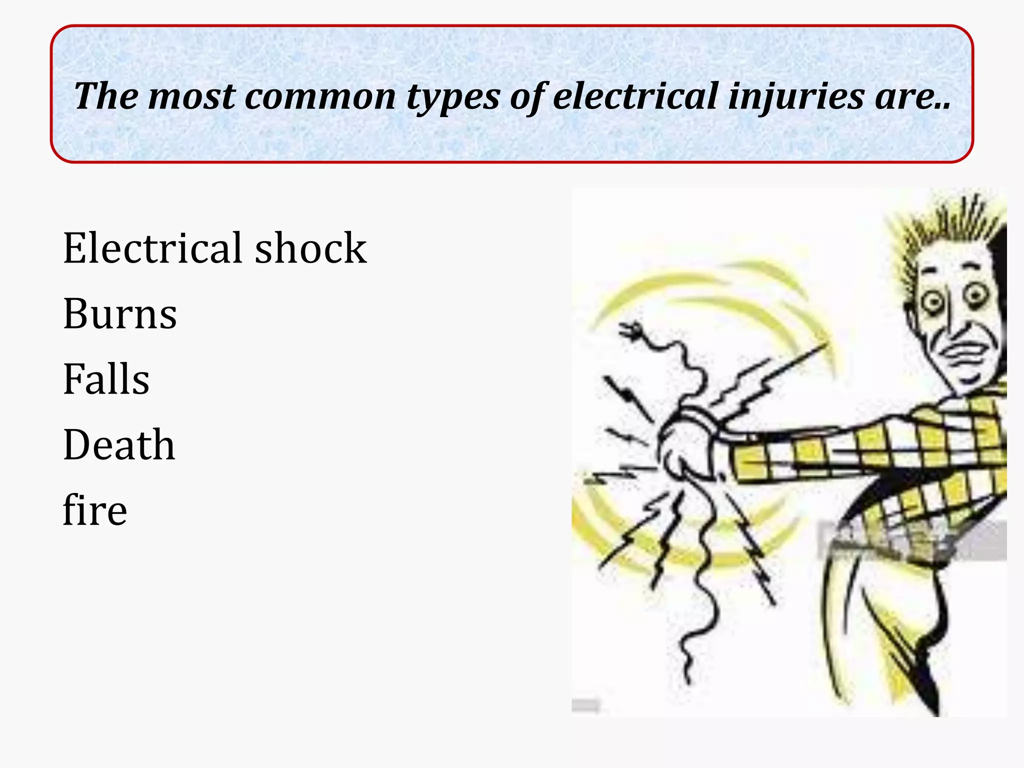 Electrical hazard | PPTX
