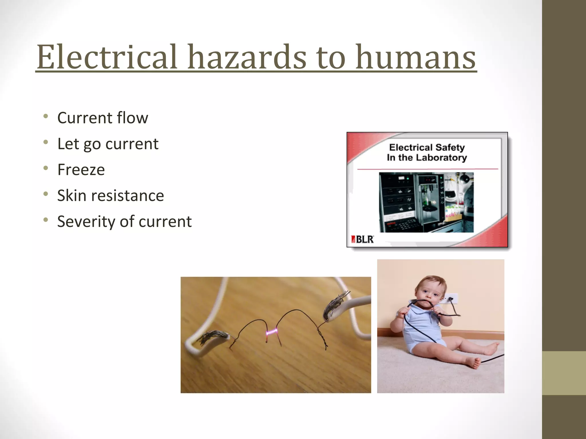 Electrical hazards | PPT