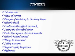Electrical hazards | PPT