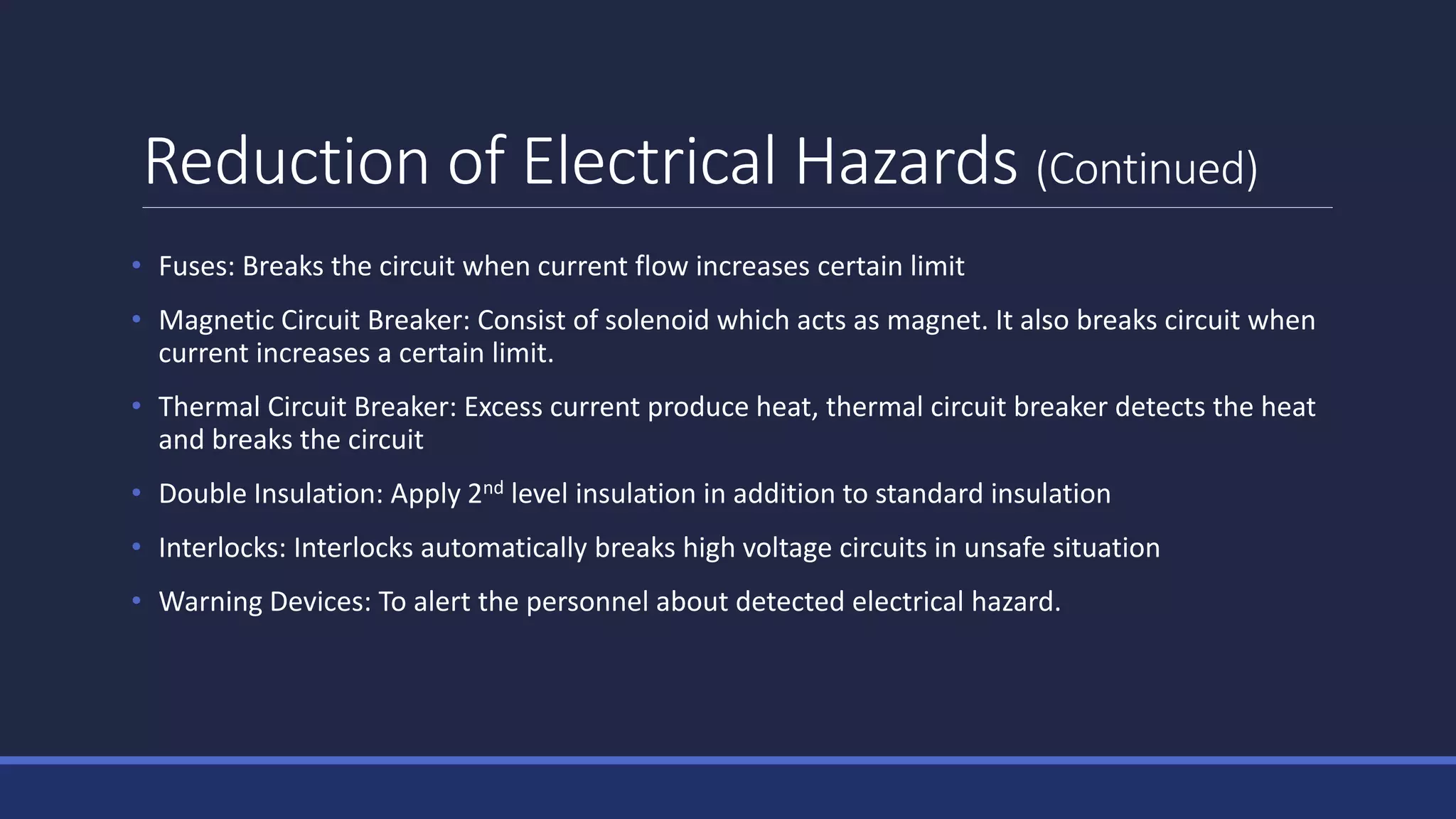 Electrical hazards | PPTX