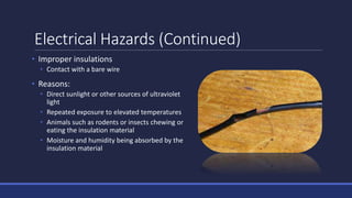 Electrical hazards | PPTX