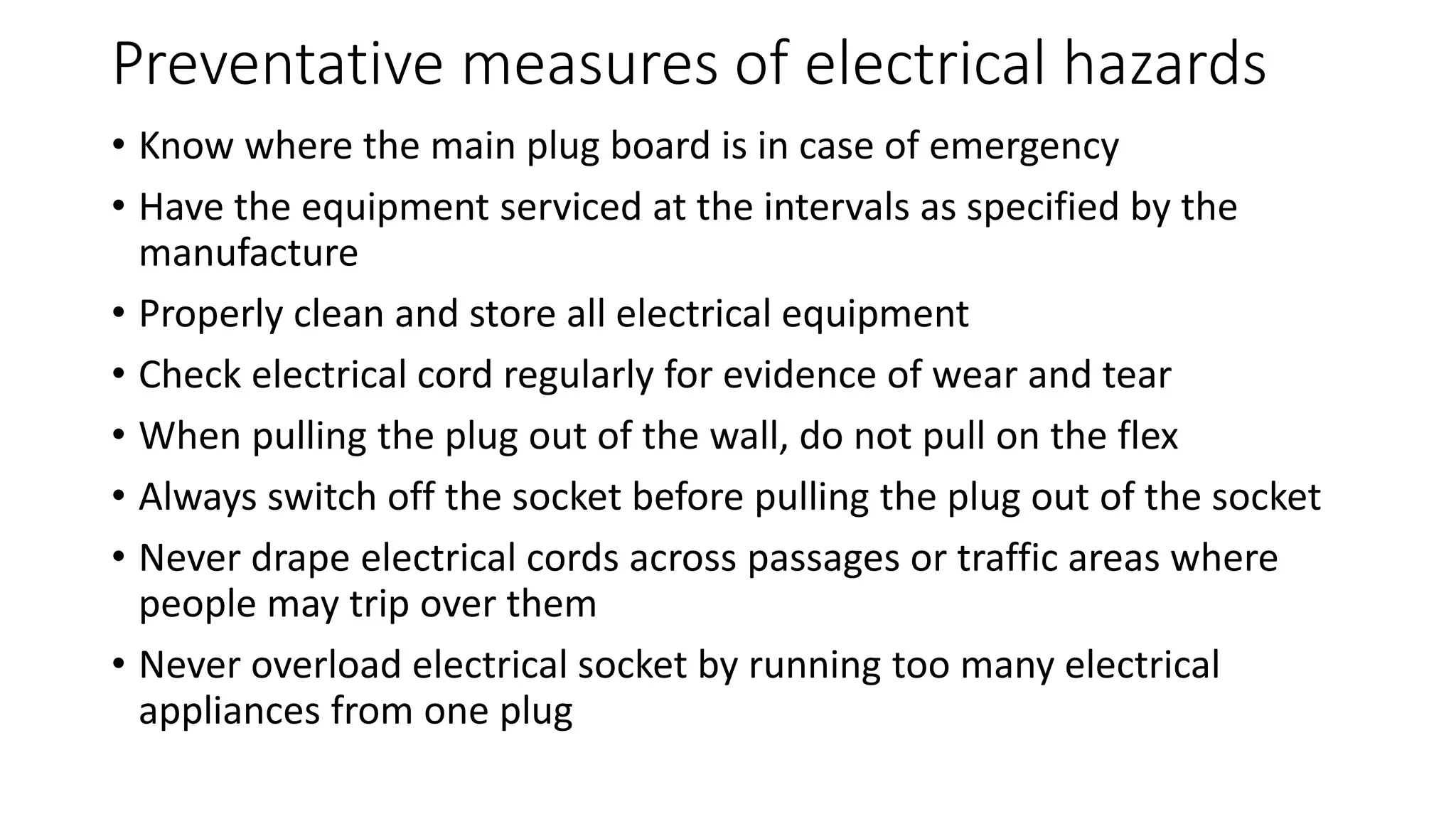 ELECTRICAL HAZARDS AND PREVENTATIVE MEASURES.pptx