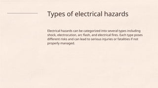 Electrical Hazards and its control at workplace.pptx