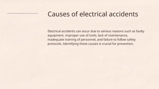 Electrical Hazards and its control at workplace.pptx