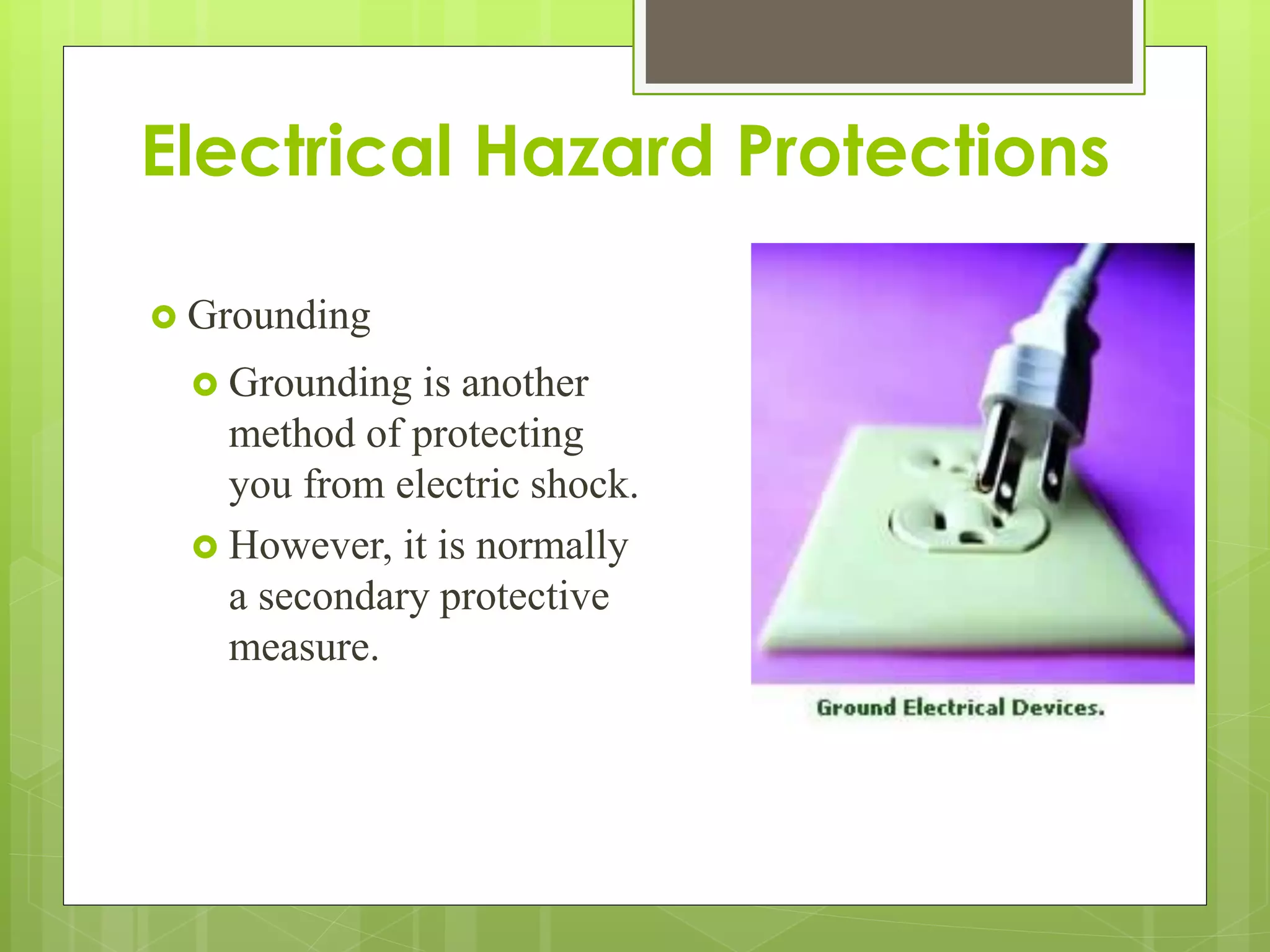 Electrical hazards & safety training | PDF