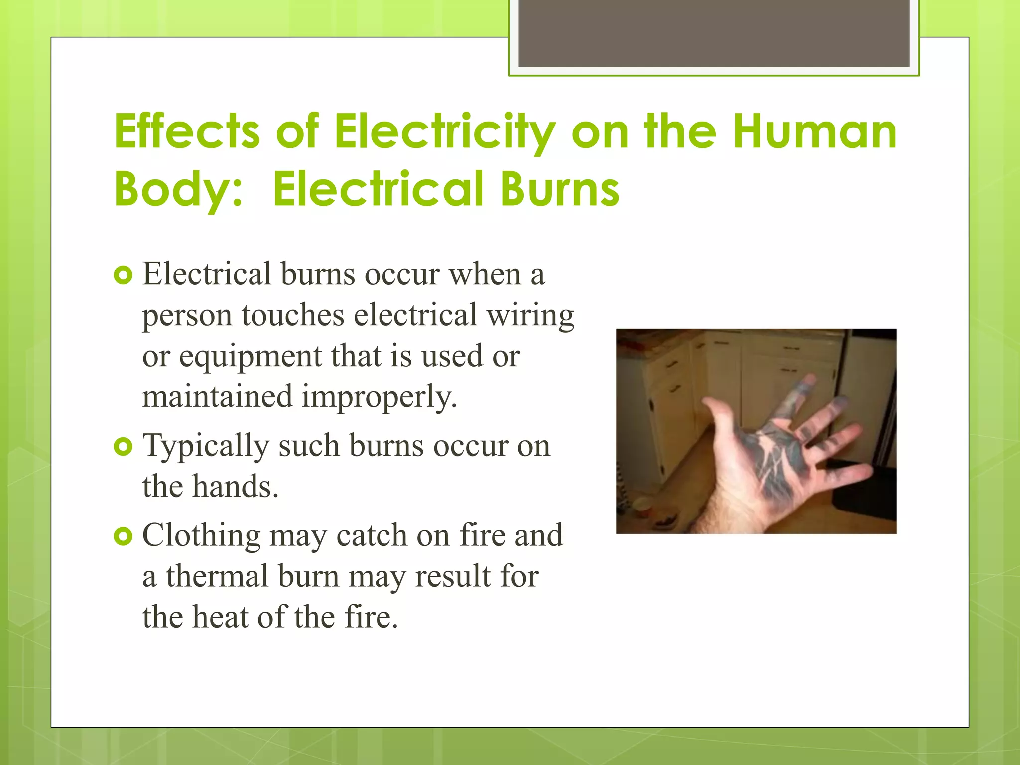 Electrical hazards & safety training