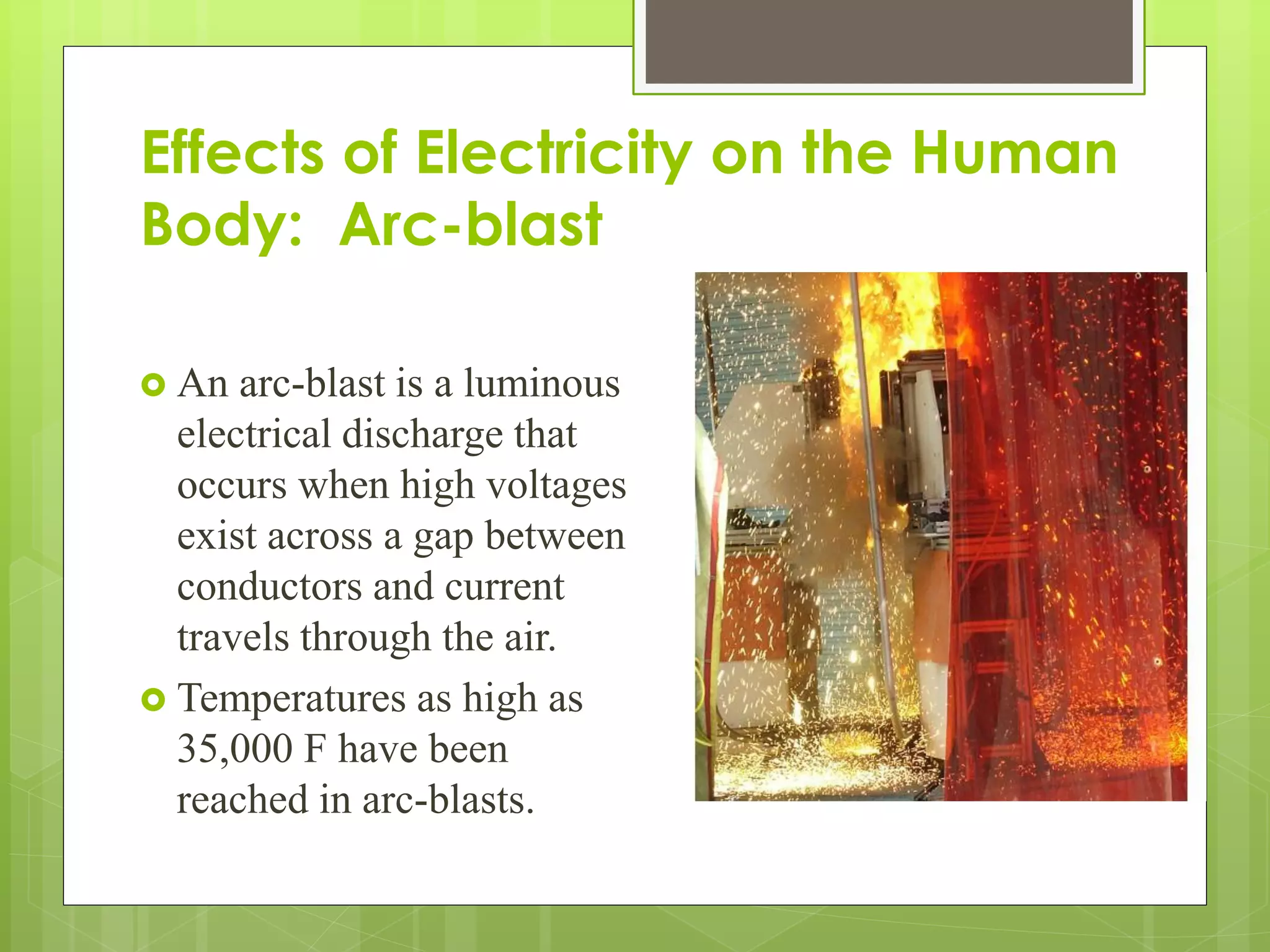 Electrical hazards & safety training