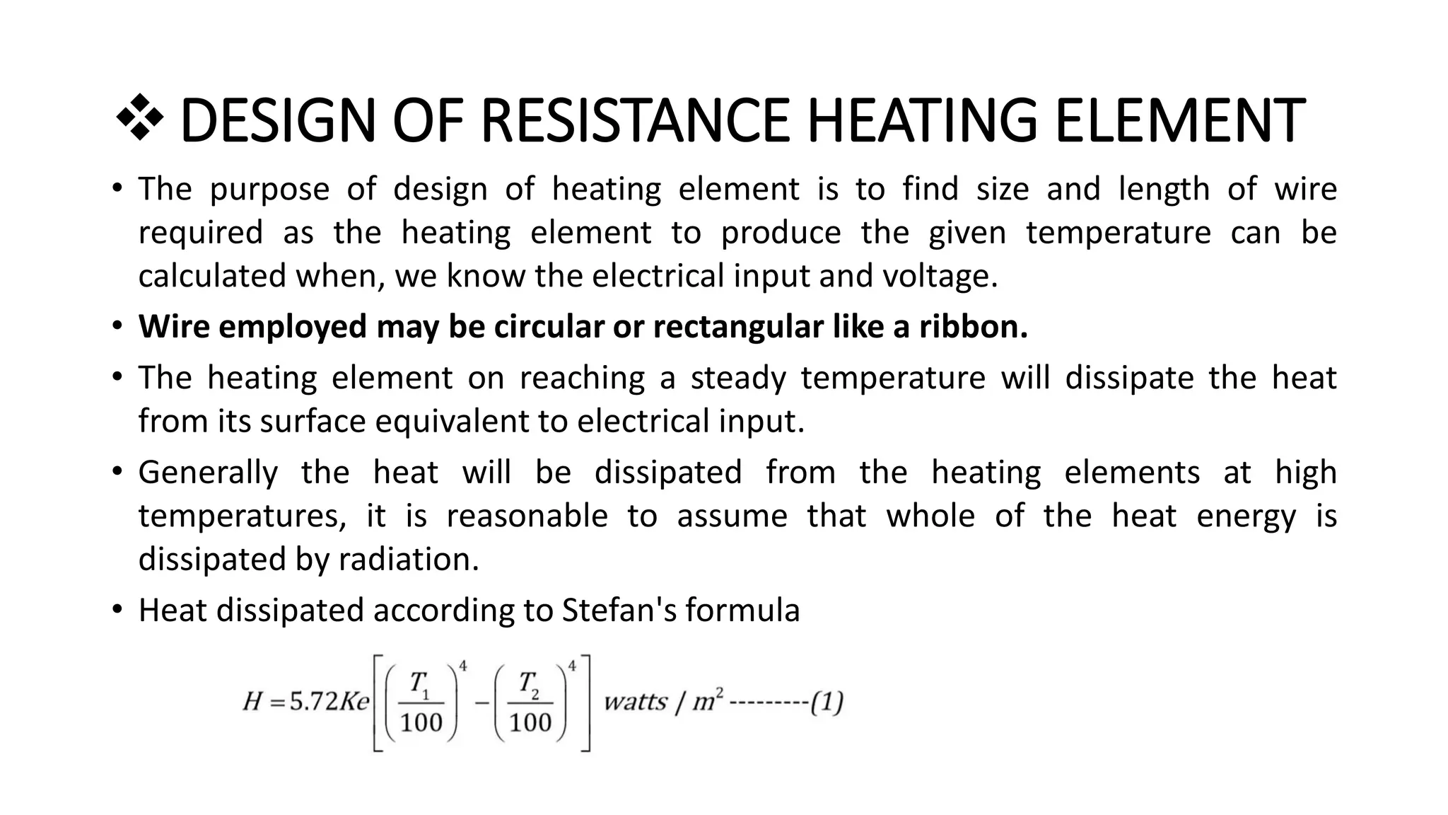 Electrical heating | PDF