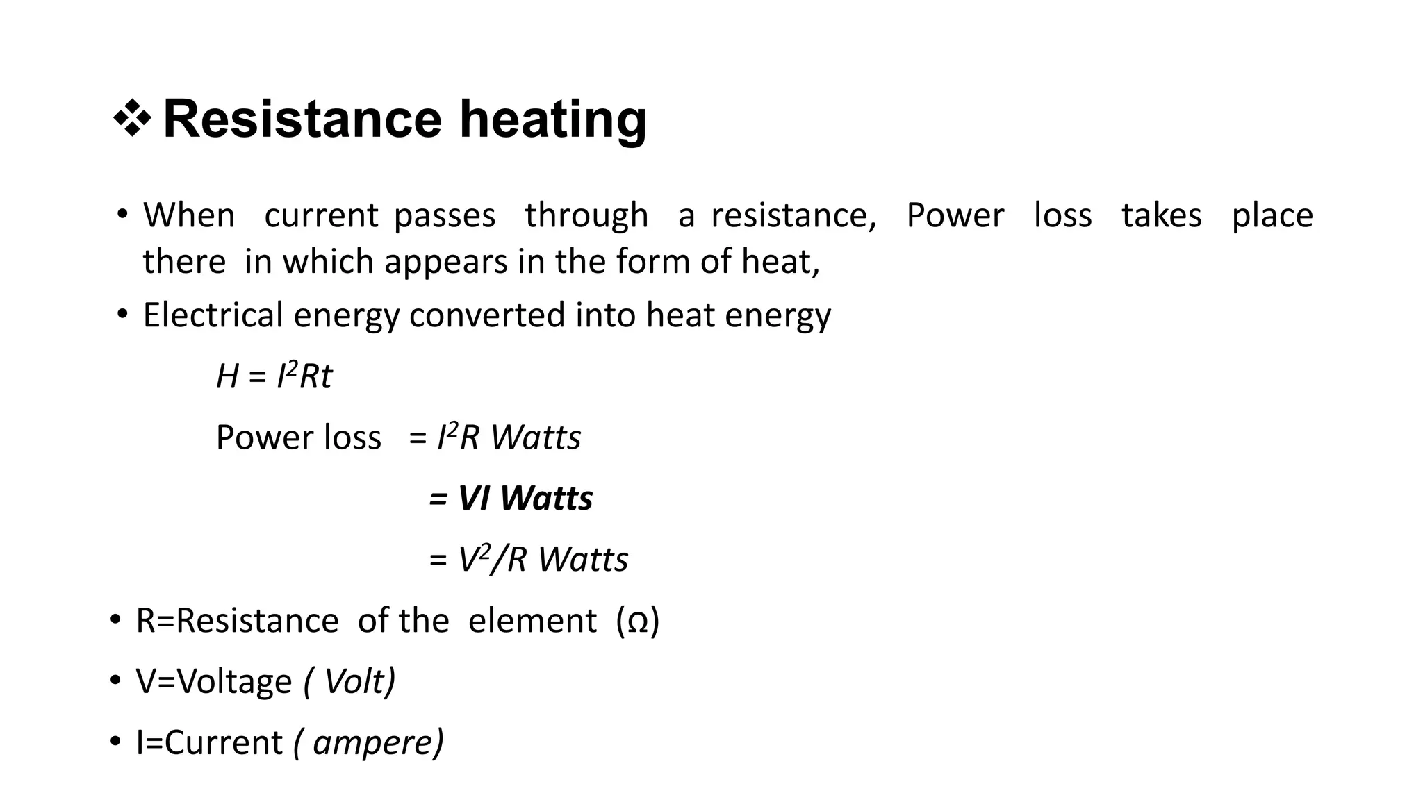 Electrical heating | PDF