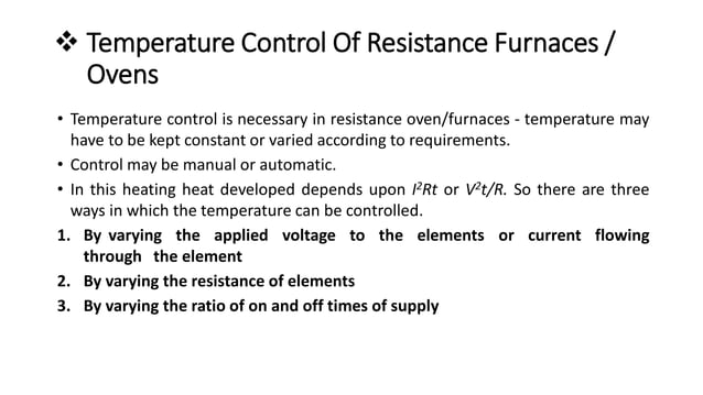 Electrical heating | PDF