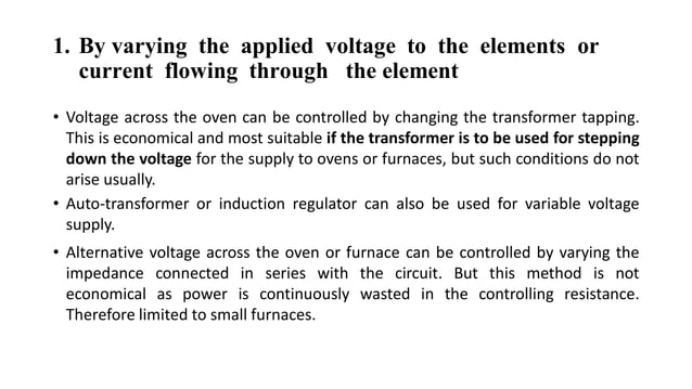 Electrical heating | PDF