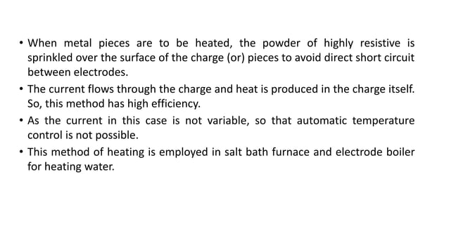 Electrical heating | PDF