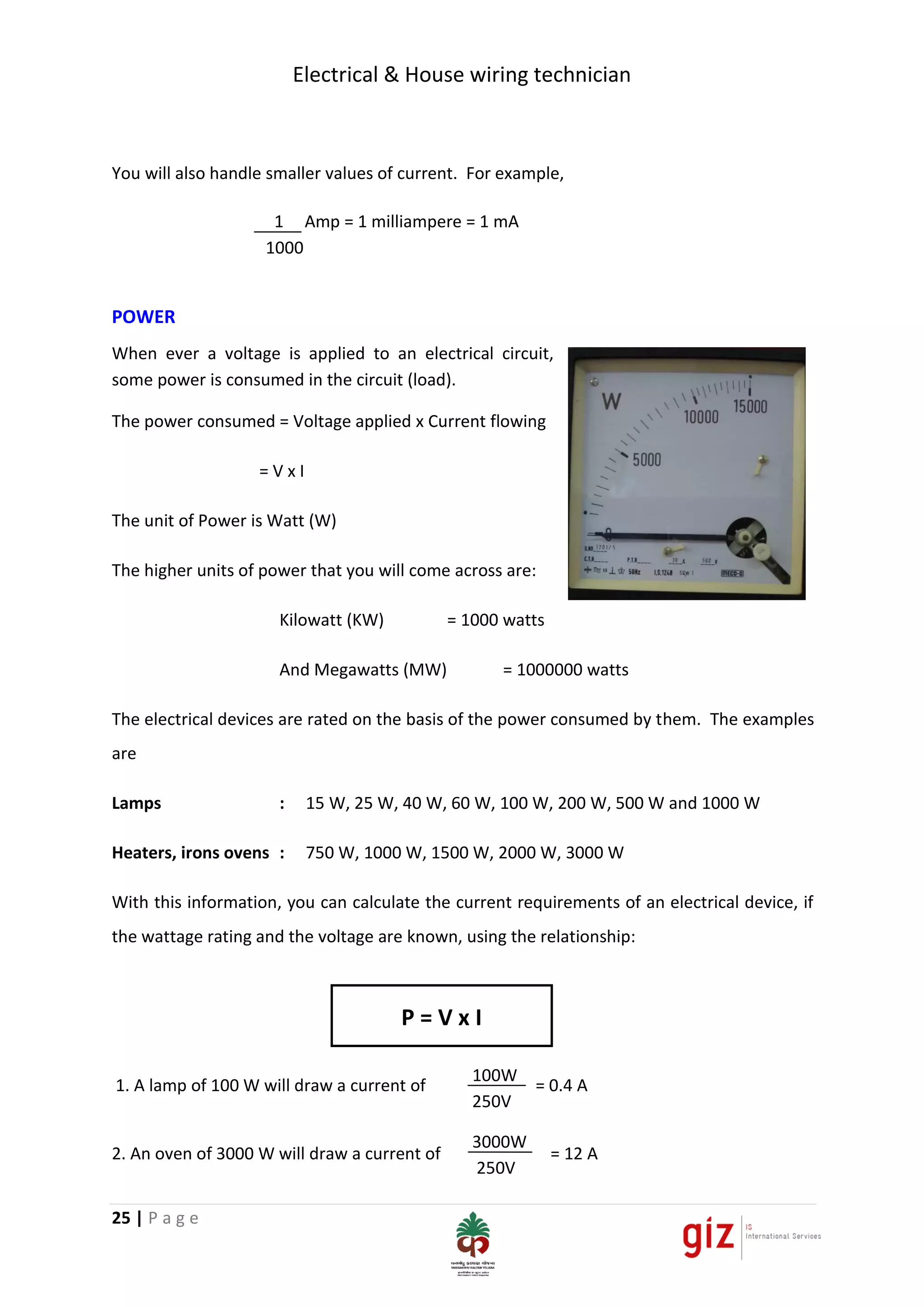 Electrical & house wiring technician book soft copy | PDF