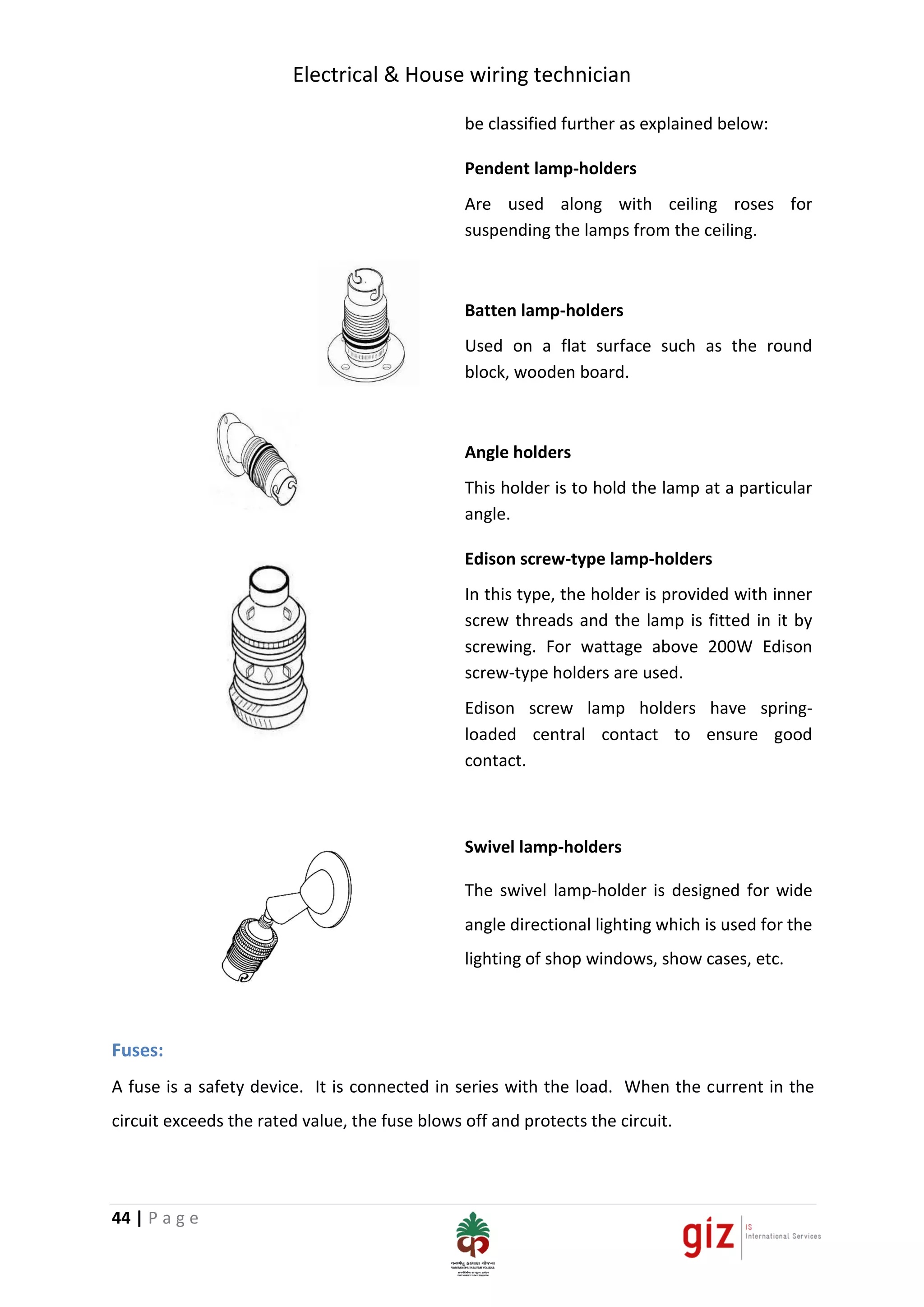 Electrical & house wiring technician book soft copy | PDF