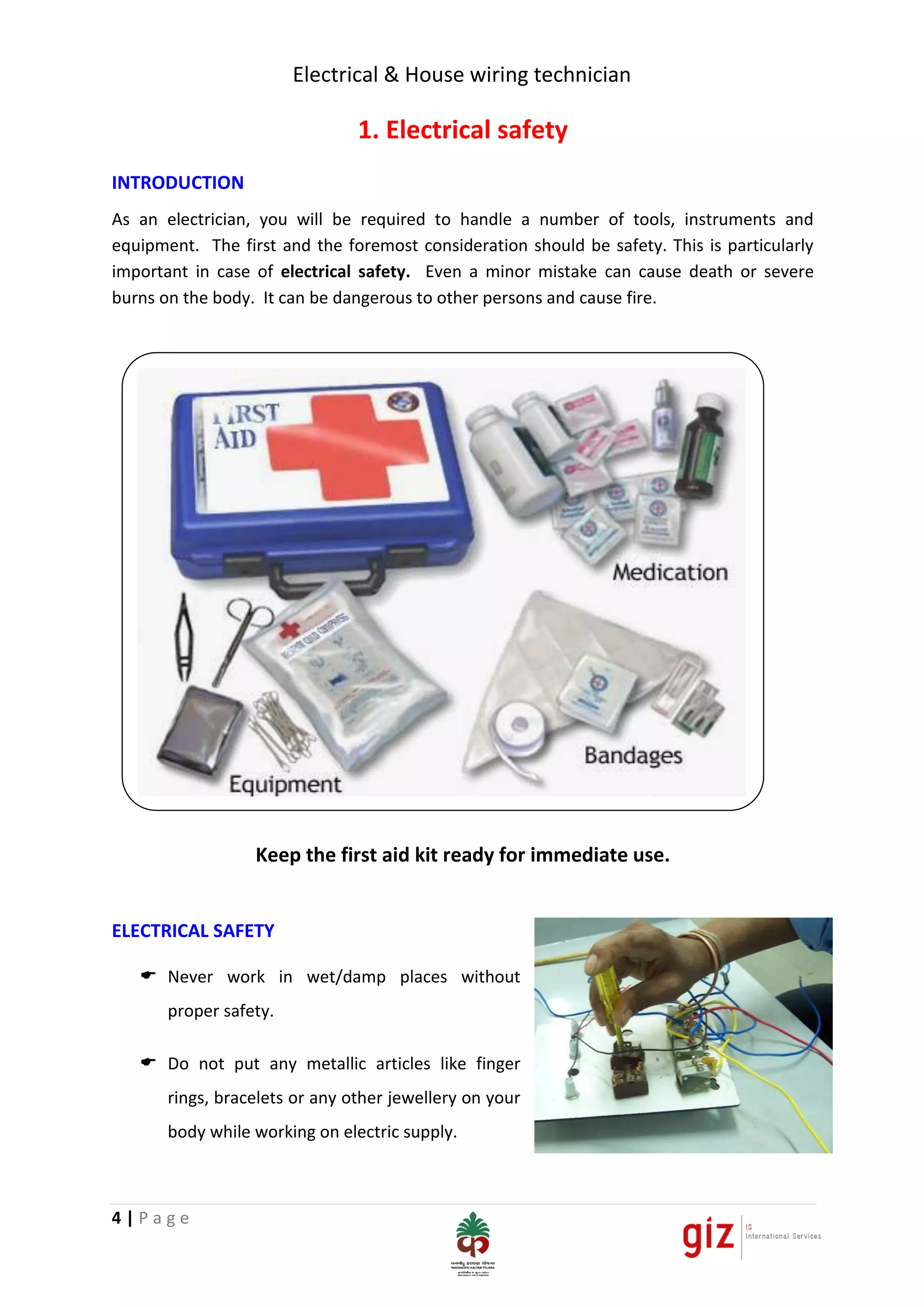 Electrical & house wiring technician book soft copy | PDF