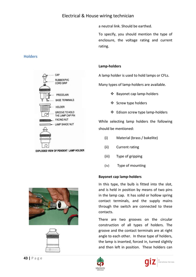 Electrical & house wiring technician book soft copy | PDF