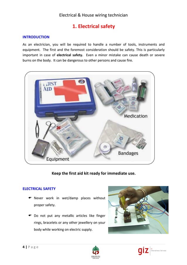 Electrical & house wiring technician book soft copy | PDF