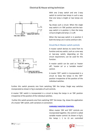 Electrical & house wiring technician book soft copy | PDF
