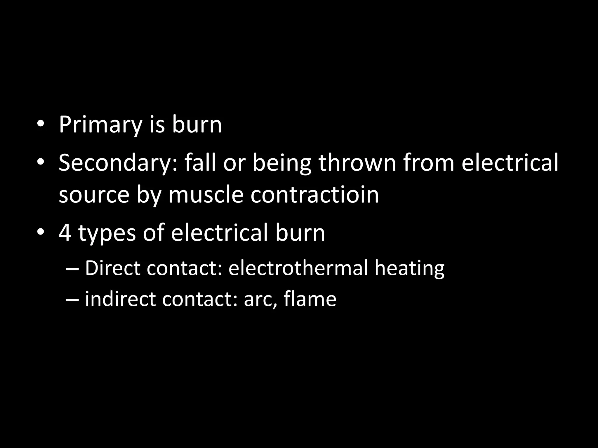 Electrical injury and burn | PPTX