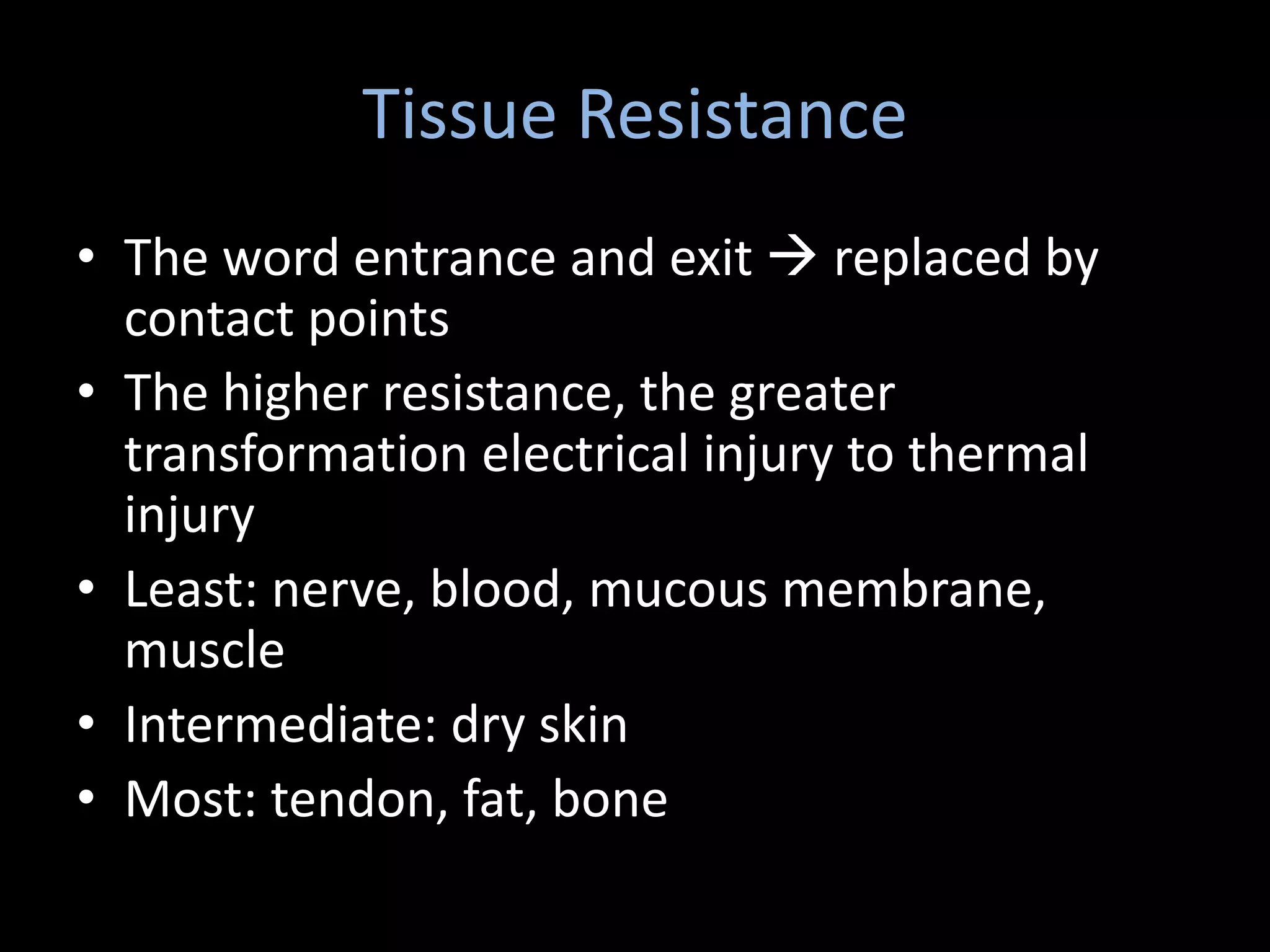 Electrical injury and burn | PPTX