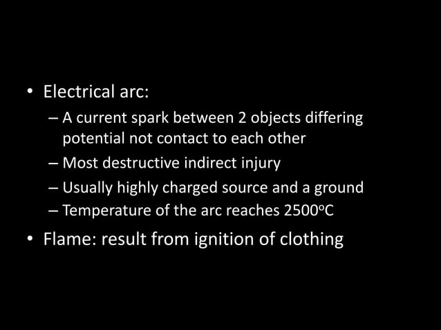 Electrical injury and burn | PPTX | First Aid | Injuries