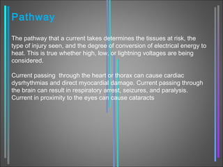 Electrical injuries | PPT