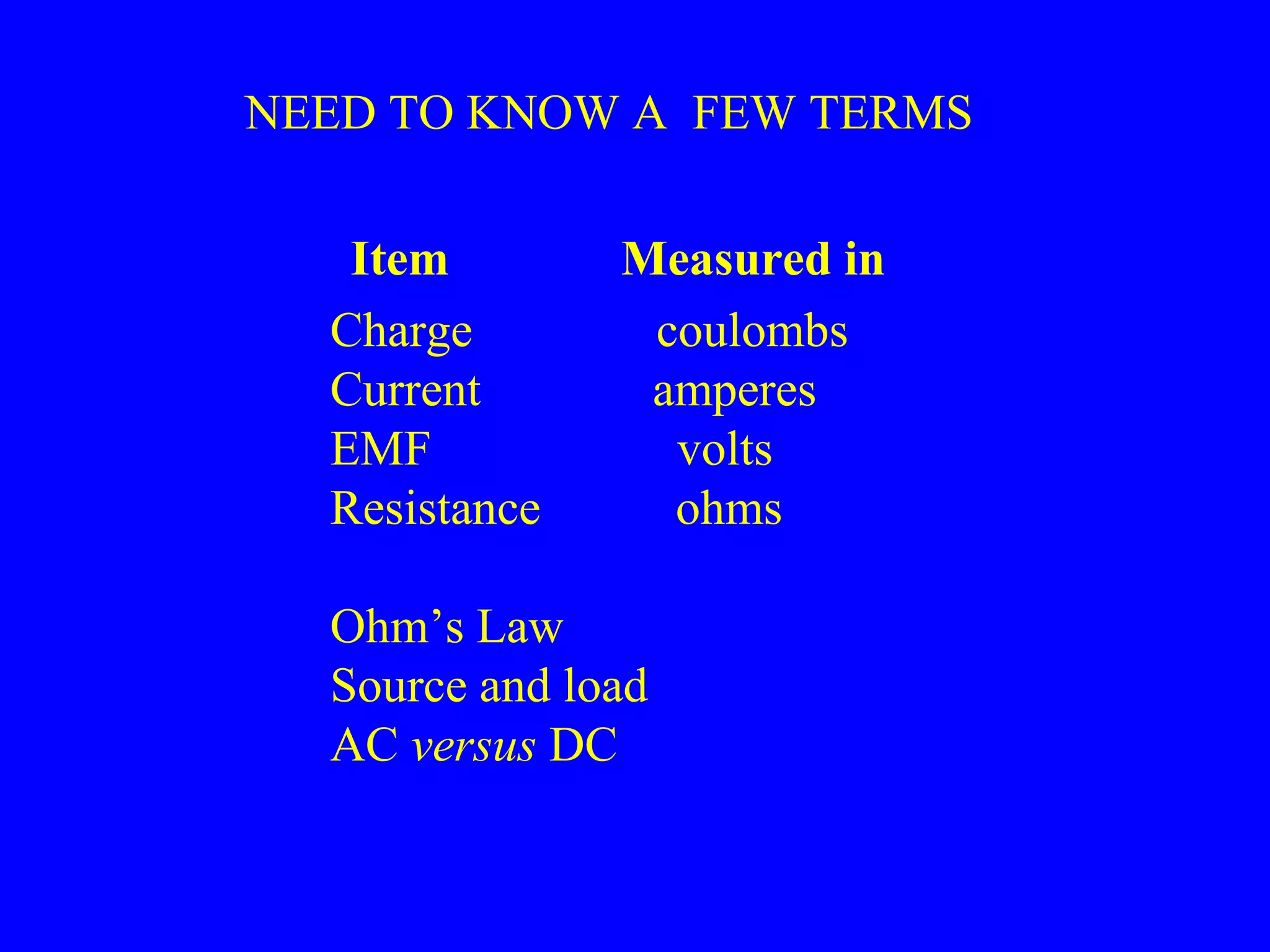 Electricity and Electrical Injuries | PPT