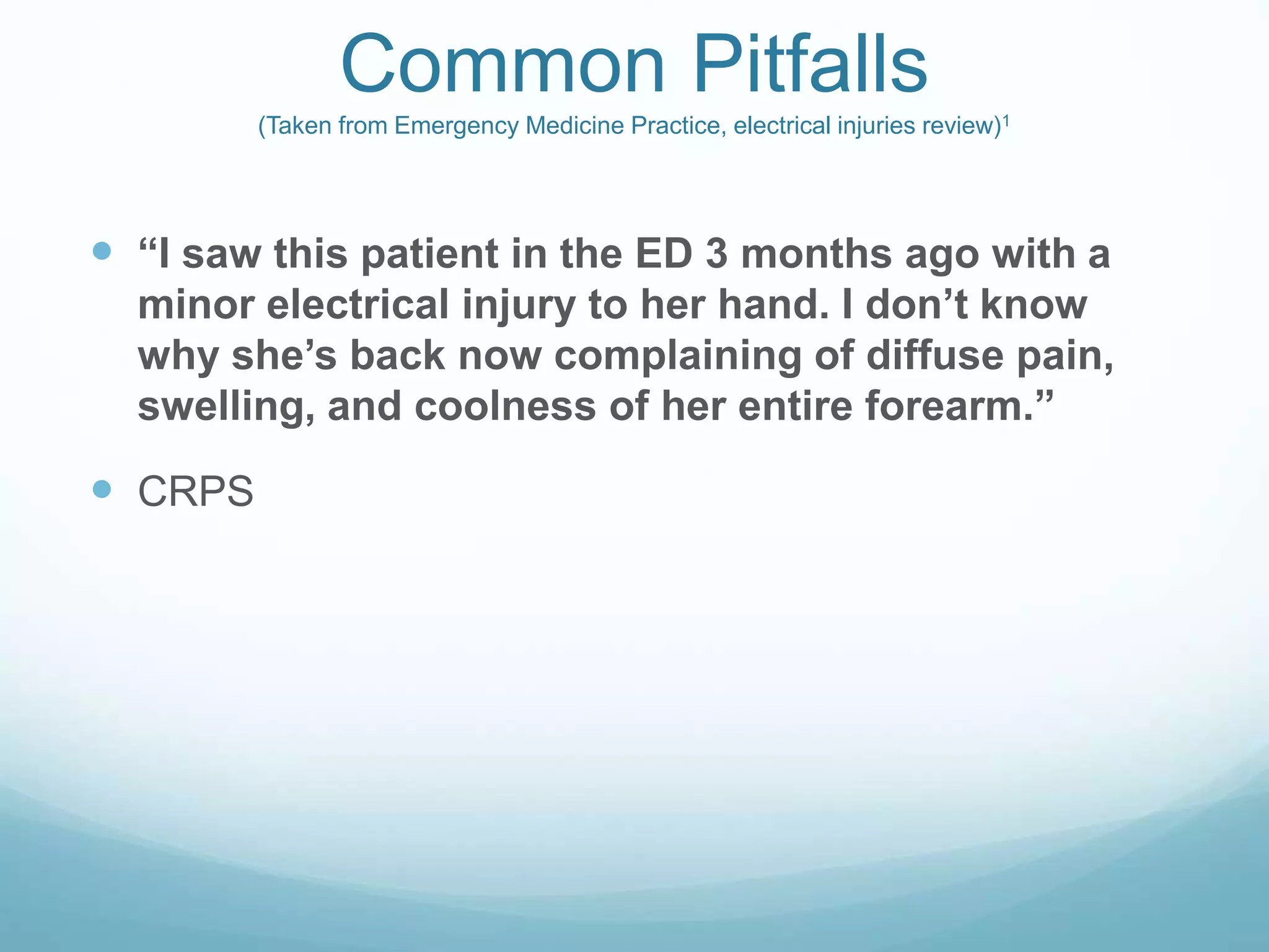 Electrical injuries | PPTX