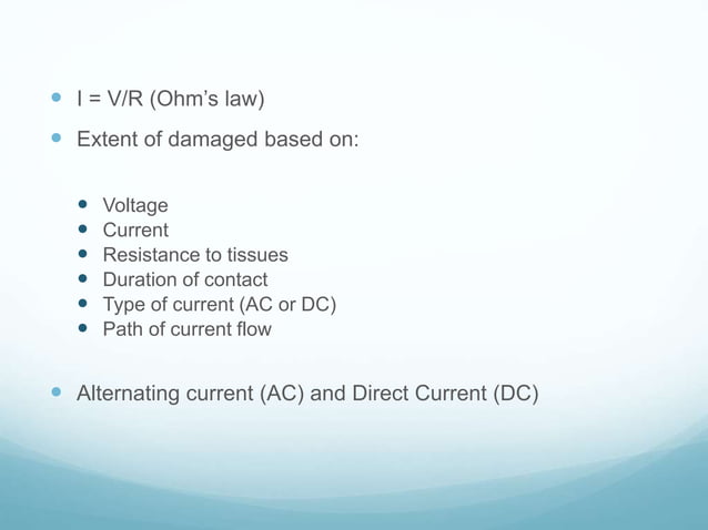 Electrical injuries | PPTX | First Aid | Injuries
