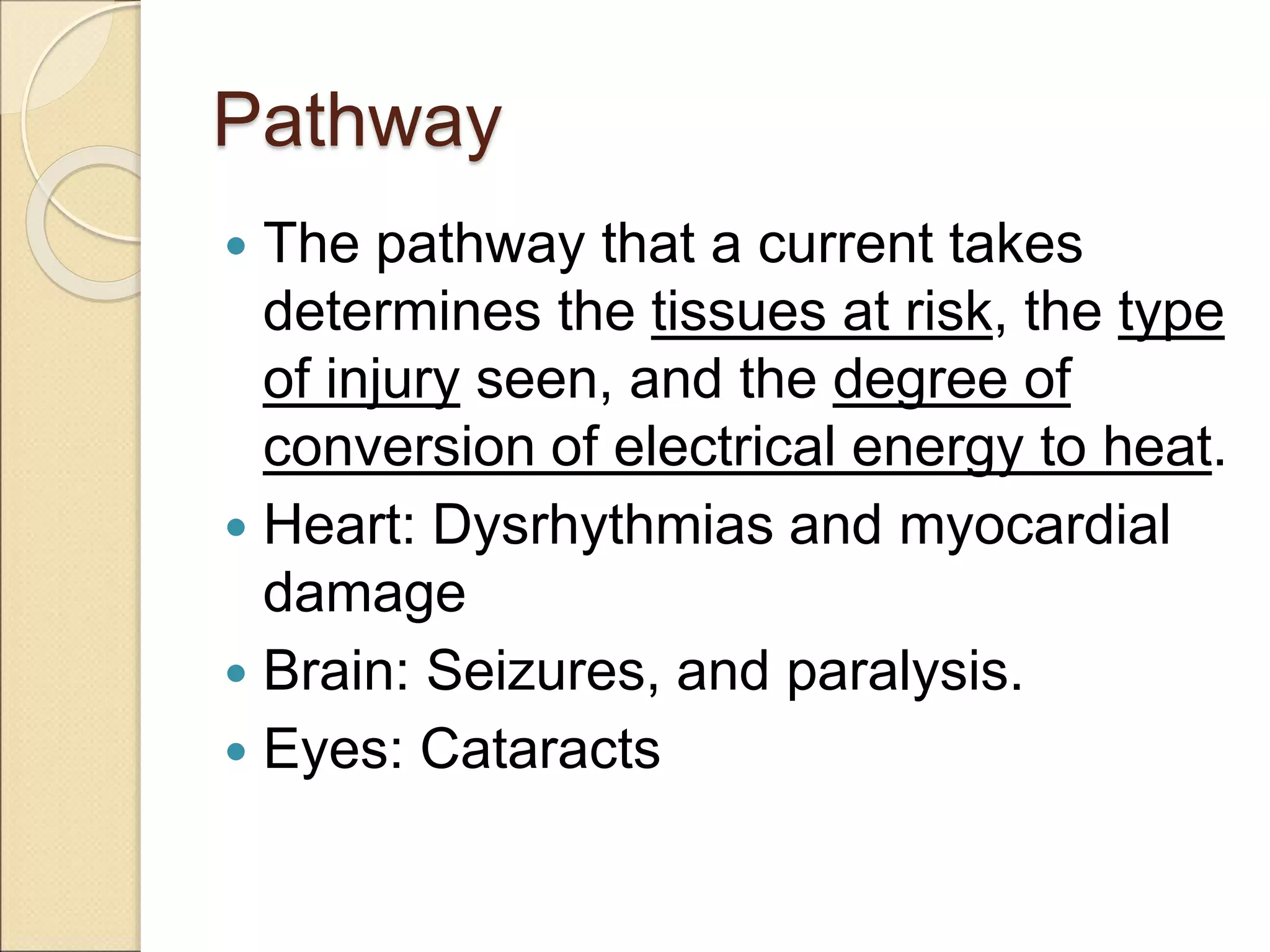Electrical injuries | PPT